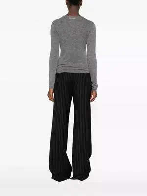 ELEH Ribbed-knit Sequin-embellished Sweater