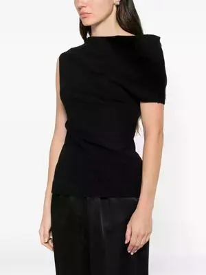TOTEME One-shoulder Ribbed Vest