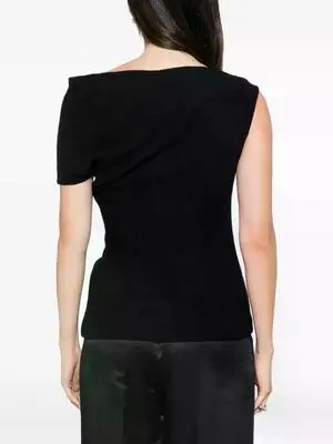 TOTEME One-shoulder Ribbed Vest