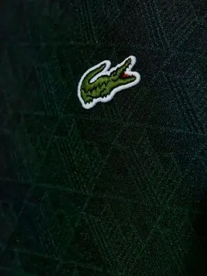Lacoste Monogram-pattern T-shirt
