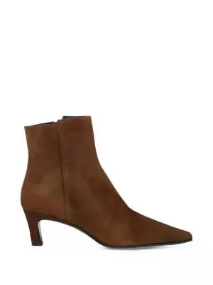 NOTABENE Fausta Suede Ankle Boots - Brown