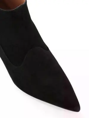 TASSINARI Pointed-toe Suede Ankle Boots