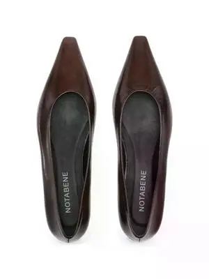 NOTABENE Gisla Leather Ballet Flats