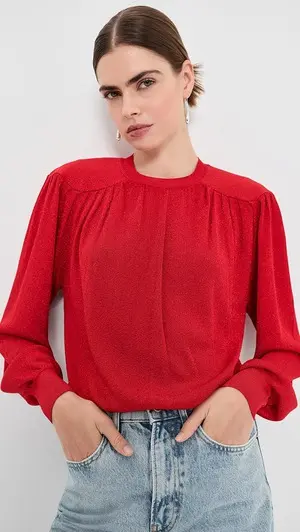 Isabel Marant Étoile Enza Sweater - Deep Red
