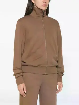 Max Mara Zip-up High-neck Sweatshirt