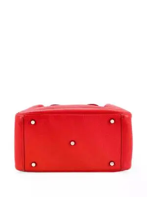 Hermès Lindy Bag Clemence 30 Shoulder Bag - Red