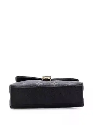 LOUIS VUITTON Madeleine Handbag Monogram Empreinte Leather Nano Satchel - Black