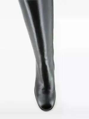 TASSINARI Block-heel Leather Boots