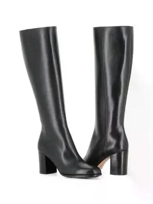 TASSINARI Block-heel Leather Boots