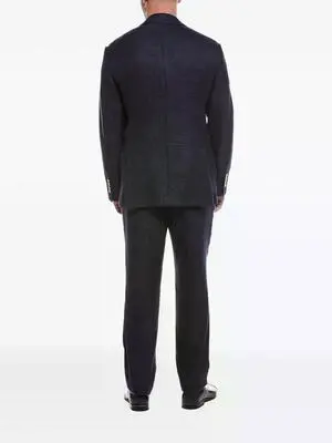 Brunello Cucinelli Check-pattern Single-breasted Suit