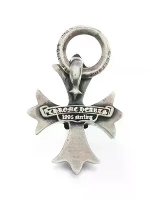 Chrome Hearts Double Ch Plus Pendant - Silver