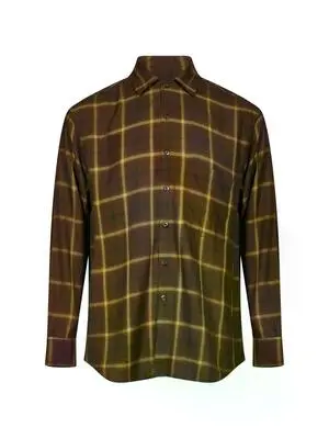 SONG FOR THE MUTE Check-pattern Shirt