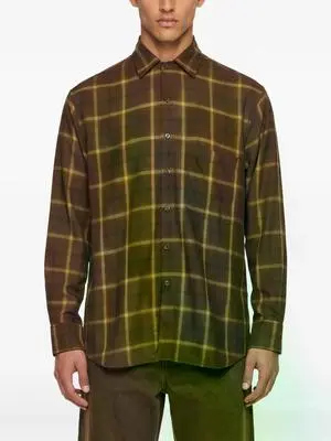 SONG FOR THE MUTE Check-pattern Shirt