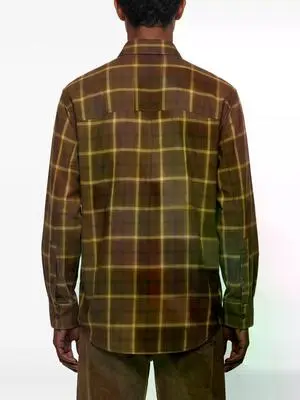 SONG FOR THE MUTE Check-pattern Shirt