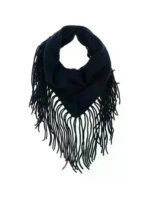 P.a.r.o.s.h Without Fringe-trim Triangular Scarf - Blue