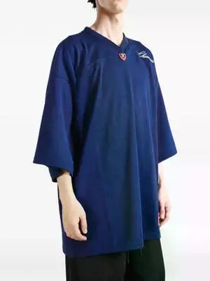 WILLY CHAVARRIA Logo-embroidered Oversized T-shirt