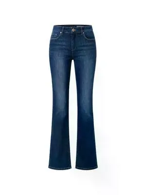 FRACOMINA Push-up Effect Bootcut Jeans - Blue