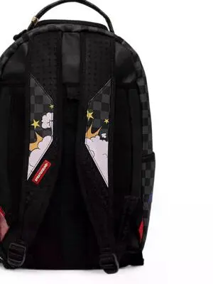 SPRAYGROUND Looney Tunes Checkerboard-print Backpack - Black