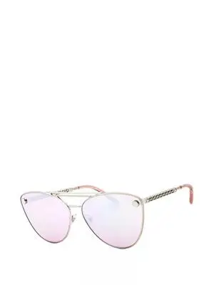 Versace Cat-eye Frame Sunglasses - Silver