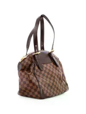 LOUIS VUITTON Verona Handbag Damier Mm Shoulder Bag - Brown