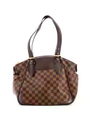 LOUIS VUITTON Verona Handbag Damier Mm Shoulder Bag - Brown