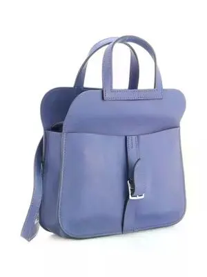 Hermès Halzan Bag Swift 22 Shoulder Bag - Blue