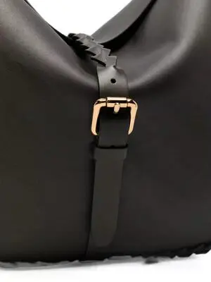 Etro Braided-trim Buckle Shoulder Bag