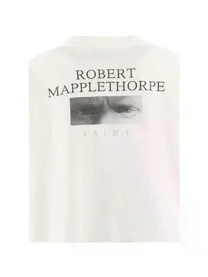 SAINT MXXXXXX Robert Mapplethorpe-print T-shirt - Neutrals