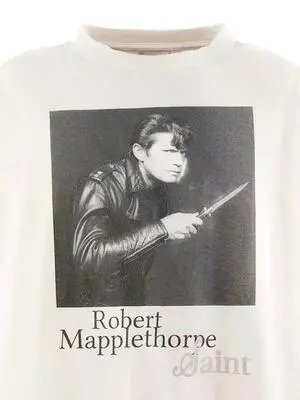 SAINT MXXXXXX Robert Mapplethorpe-print T-shirt