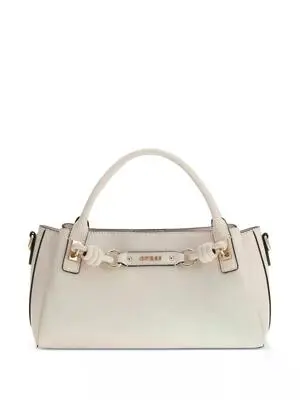 Guess Camelia Chain-link Tote Bag - Neutrals