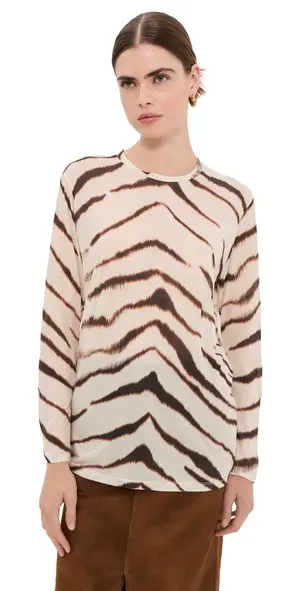 Isabel Marant Étoile Zakane Top - Zebra