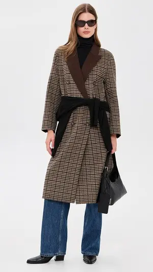 Rag & Bone Vasso Plaid Coat - Multi Plaid