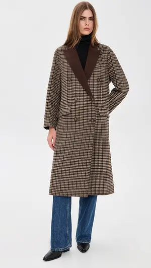 Rag & Bone Vasso Plaid Coat
