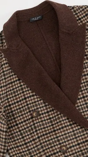 Rag & Bone Vasso Plaid Coat