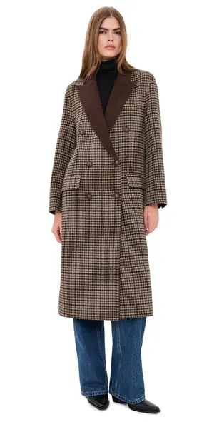 Rag & Bone Vasso Plaid Coat - Multi Plaid