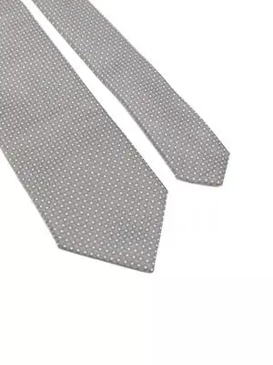 ERRICO FORMICOLA Micro-patterned Silk Tie