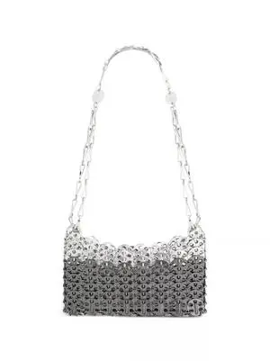 Rabanne 1969 Skyline Nano Silver And Ruthenium Bag Silver