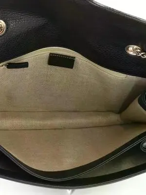 Gucci Interlocking Leather Medium Shoulder Bag