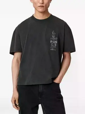 ALLSAINTS Graphic-print T-shirt - Black