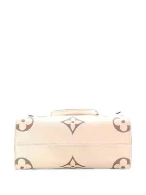 LOUIS VUITTON Onthego Bicolor Monogram Empreinte Giant Pm Tote Bag - Neutrals