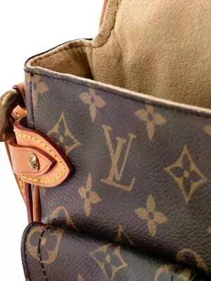 LOUIS VUITTON Hudson Handbag Monogram Canvas Pm Shoulder Bag