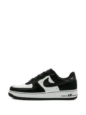 Nike Air Force 1 Premium Lace-up Sneakers - Black