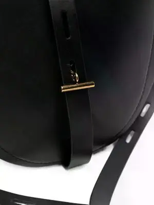 MINOBOSSI Lilly Curved Leather Shoulder Bag