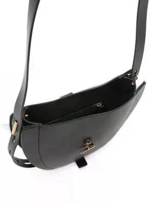 MINOBOSSI Lilly Curved Leather Shoulder Bag