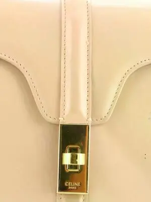 Celine 16 Top Handle Bag Smooth Calfskin Small Satchel