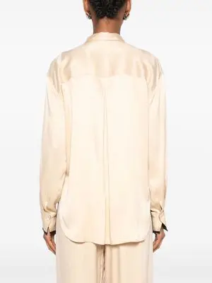 FORTE_FORTE Lining Details Shirt - Multicolor