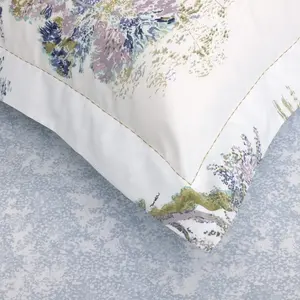 YVES DELORME Lande Cotton Sham, Euro