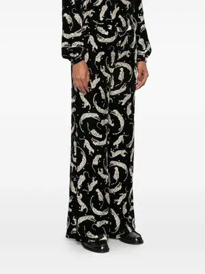 FORTE_FORTE Pritned Velvet Trousers