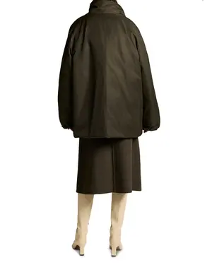 Vince Faux Fur Lined Puffer Coat