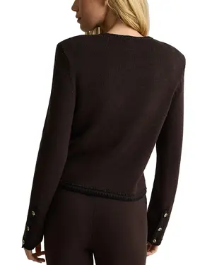 St. John Wool Blend Knit Jacket